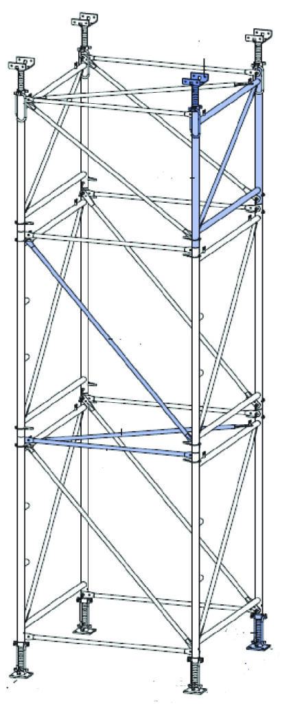 Load Bearing heavy shoring Tower – Manar-Alomran